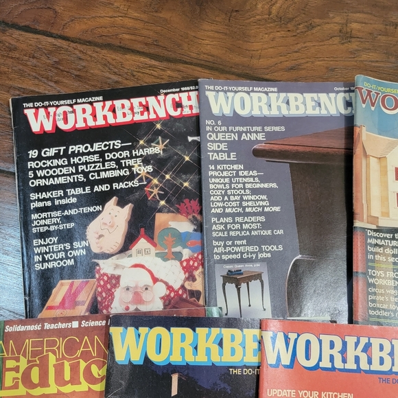 Workbench Magazine | Other | Vintage 98s Workbench Magazines | Poshmark